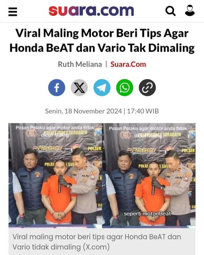 Tips dari maling - 9GAG