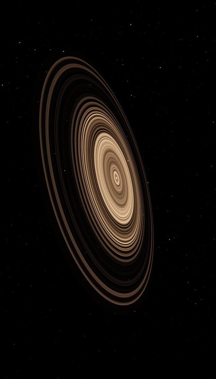 J1407b, the planet with the largest Known ring system. - 9GAG