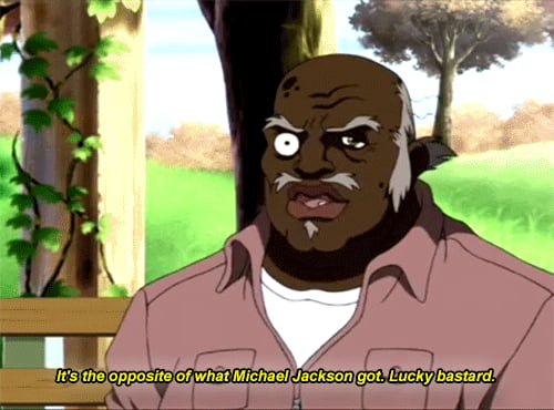 Revitiligo is a skin disease which Uncle Ruckus claims to be afflicted ...