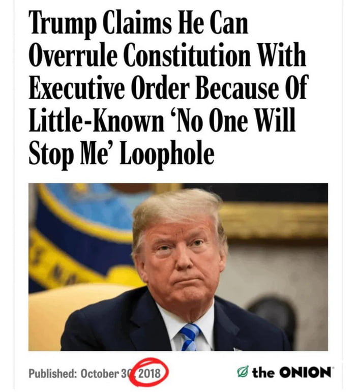 This was supposed to be satire... but it was literally a prediction of the future (from 2018 ...