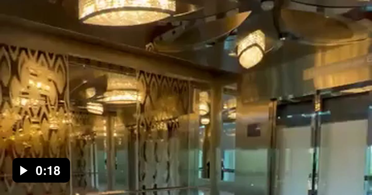 The world's largest passenger elevator, located in Mumbai, India. It ...