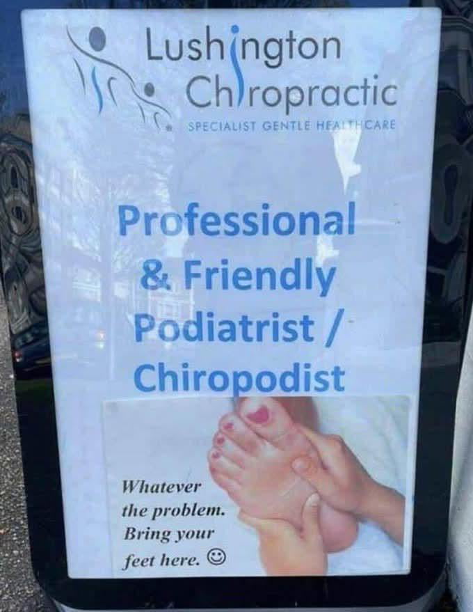 All the chiropodists in the world couldn't fix this foot - 9GAG