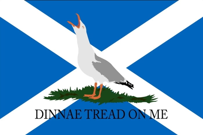 Dinnae Tread On Me... - 9GAG