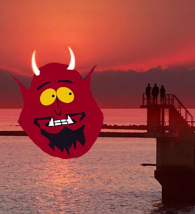 Rare Devil Sunrise - 9GAG