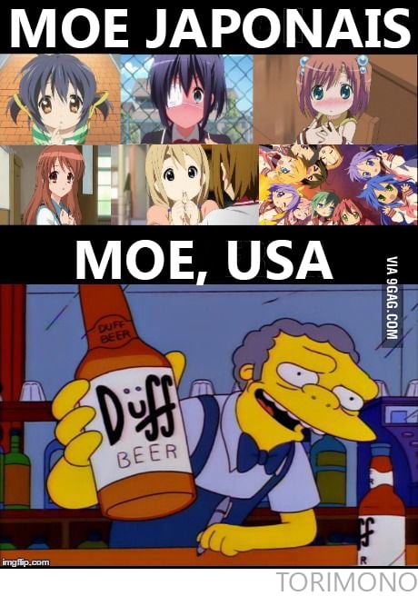 Moe, Japan Vs Moe, Usa - 9GAG