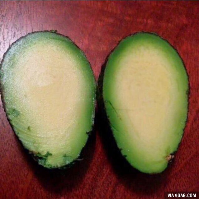 Ever seen a pitless avocado? - 9GAG