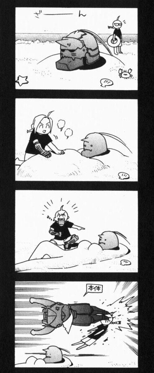 Good guy Edward made a new body for his brother! (Fullmetal Alchemist ...