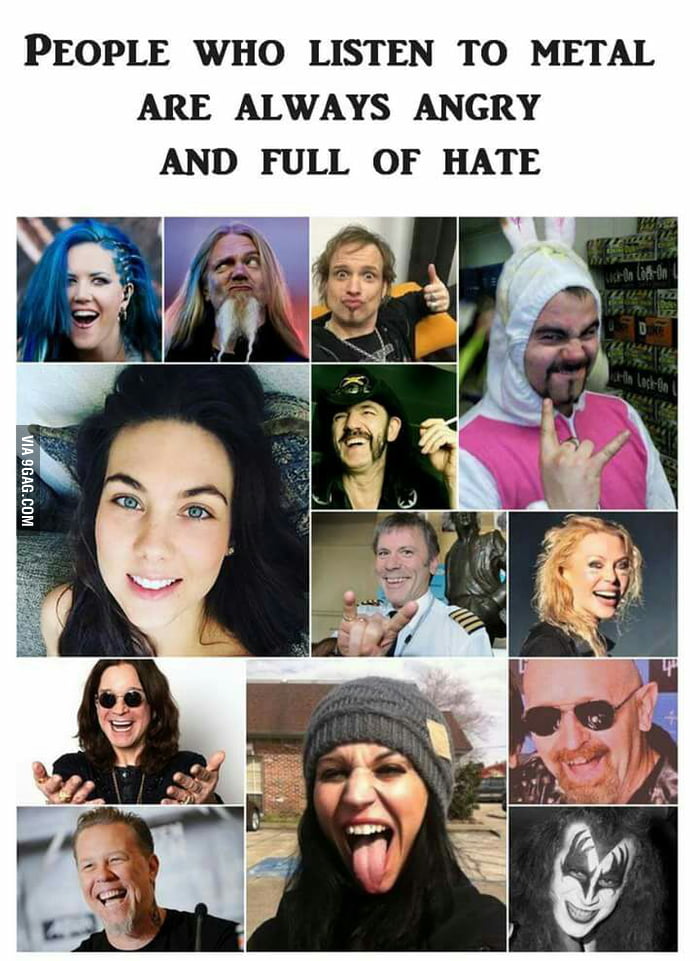 Look at their hateful smile - 9GAG