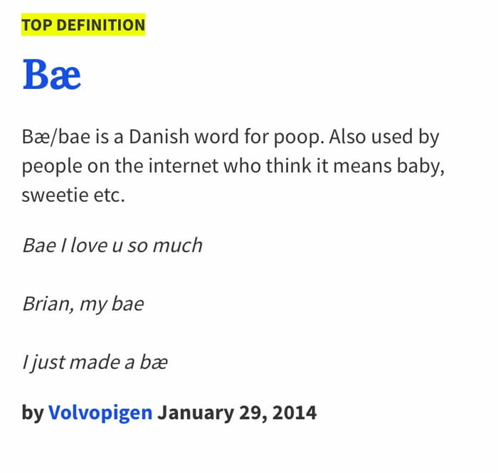 Danish ppl is it true? and if so ..you ppl with this bae crap ..cut it ...