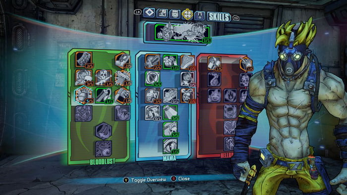 Show off your Borderlands 2 character builds. My Krieg is a level 46 ...