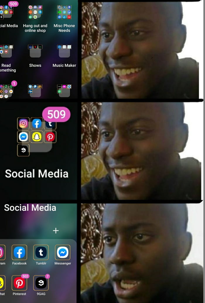 Right amount, wrong app - 9GAG