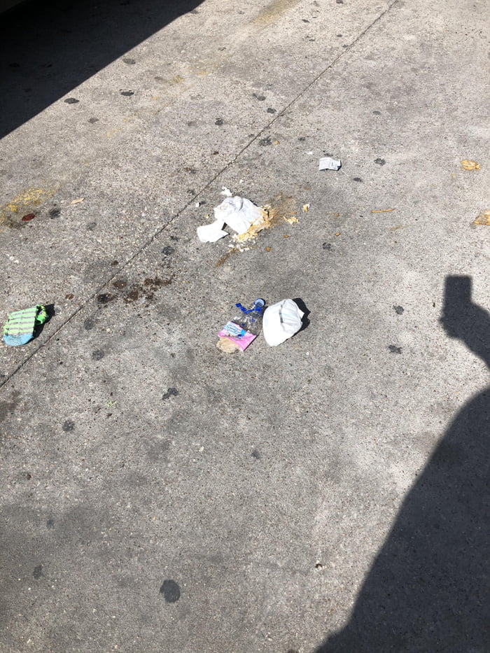 Guess The Parking Lot Is Where We Throw Dirty Diapers Now 9gag