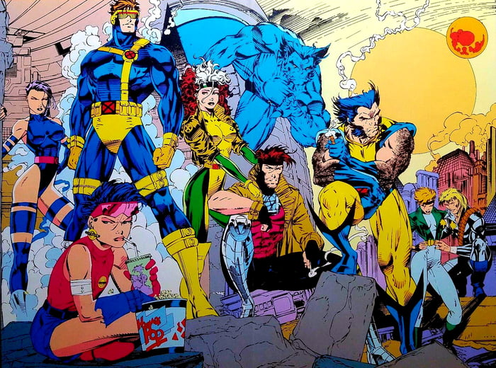 Wolverine and Gambit smoking around a pregnant Dazzler - 9GAG