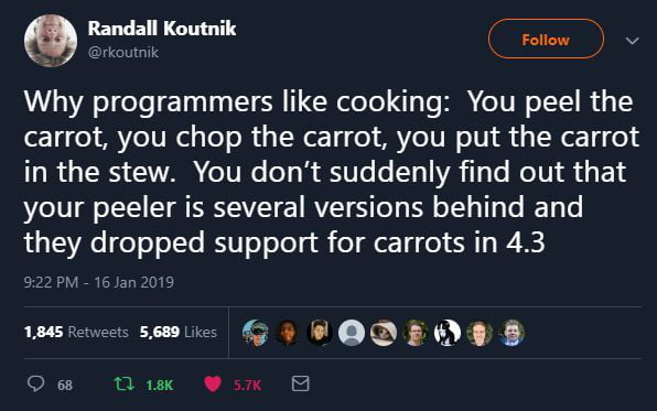 Why programmers love cooking - 9GAG