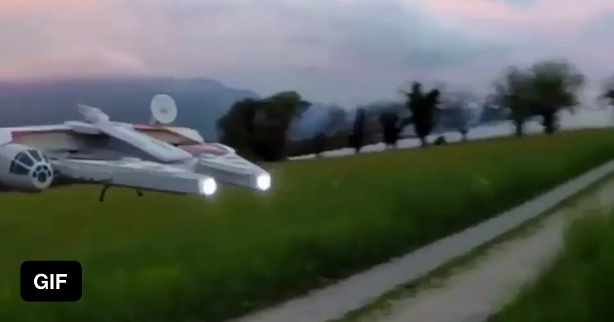 Millennium Falcon Drone - 9GAG