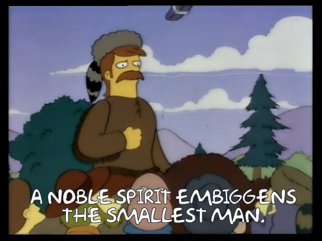 Dang The Simpsons Or Jebediah Springfieldhans Sprungfeld Even Predicted The Lord Of The