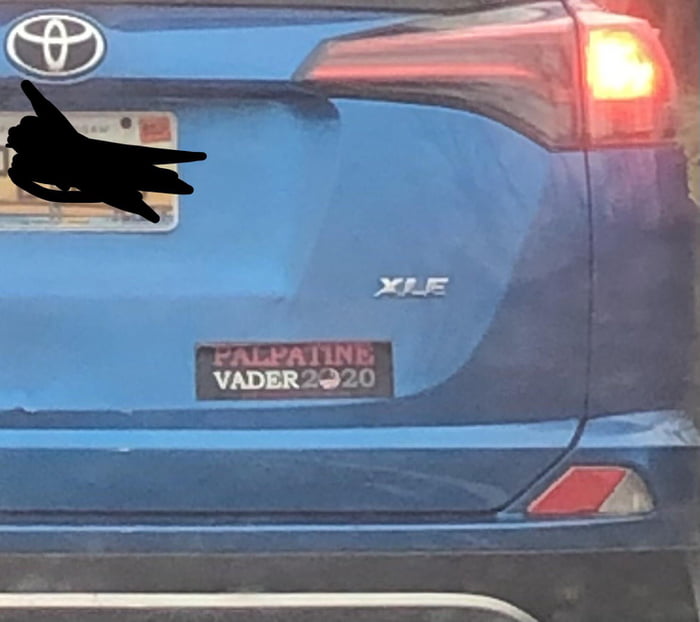 Disgusting to see people with these bumper stickers - 9GAG