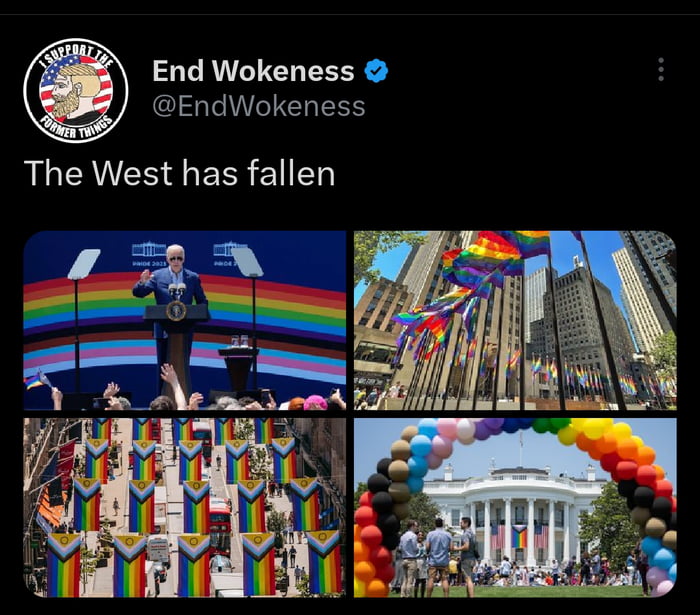 Go woke, go broke. - 9GAG