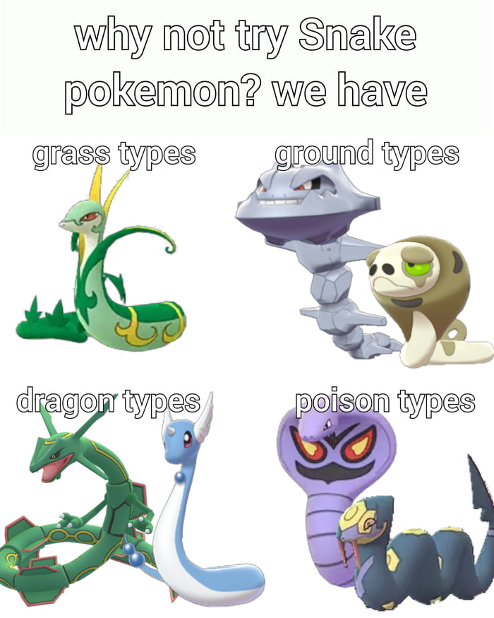 Have you ever had a big victory with a snake pokemon? What about a loss ...
