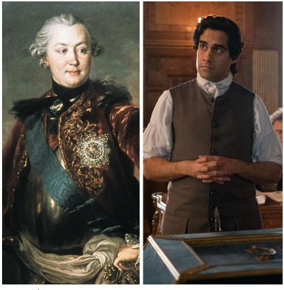More Brownwashing in 2020's series: Sacha Dhawan as Count Orlo on "The ...