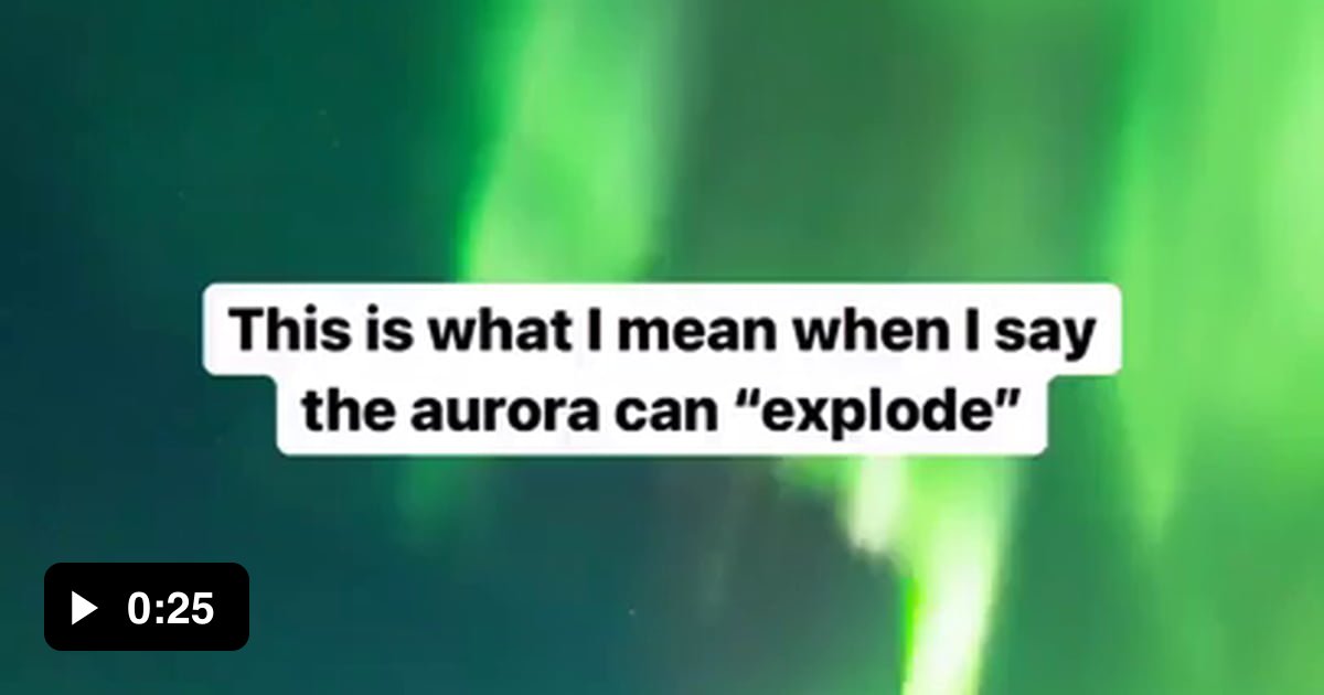 Aurora can explode - 9GAG