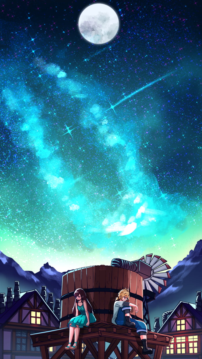 I recently started playing FFVII so i decided to draw one of my fav ...