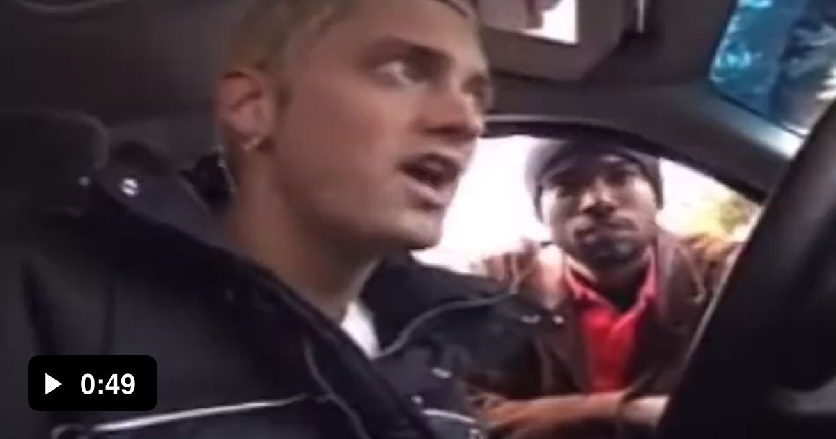 Eminem freestyling with his best friend proof in 1999 - 9GAG
