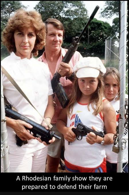 A Picture during Rhodesian Bush War - 9GAG