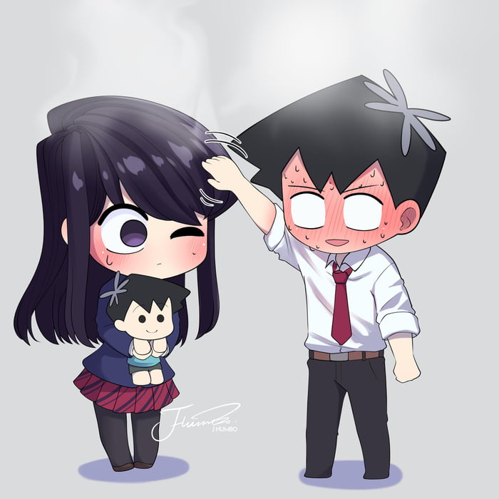 There, there Komi-san (By ハンボ) - 9GAG