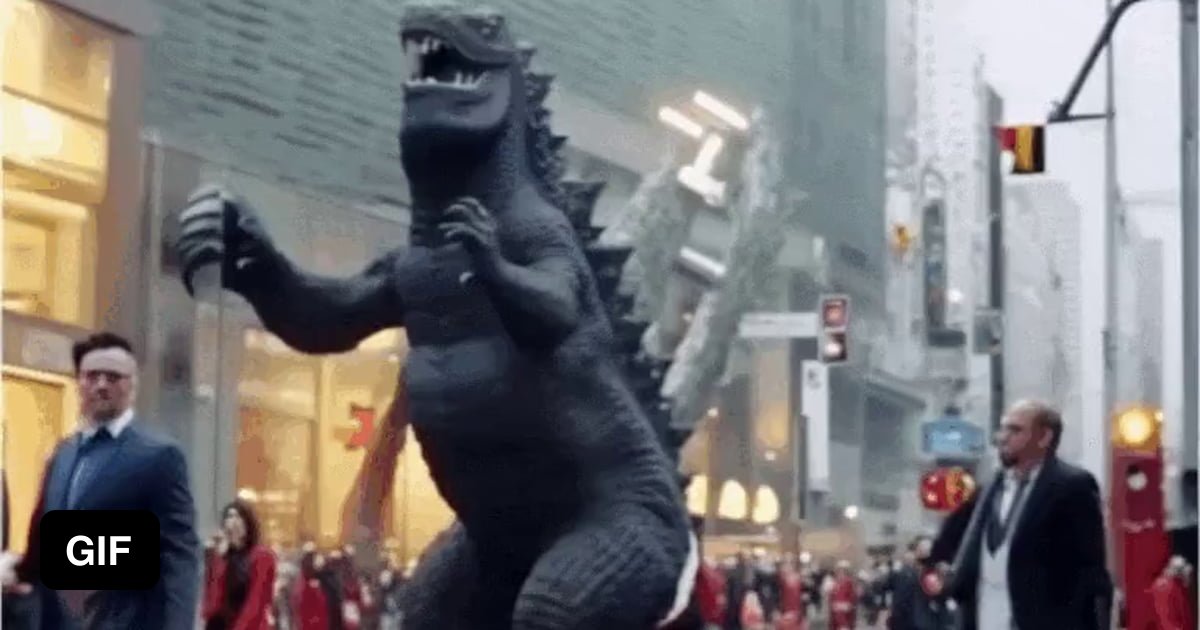 Trump vs Godzilla - 9GAG