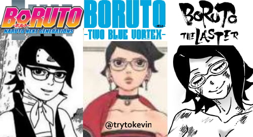 Sarada's Evolution - 9GAG