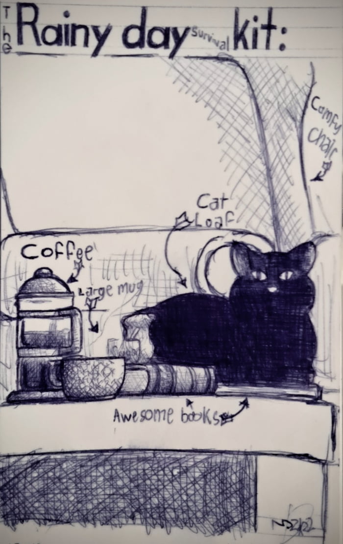 Rainy day survival kit... - 9GAG
