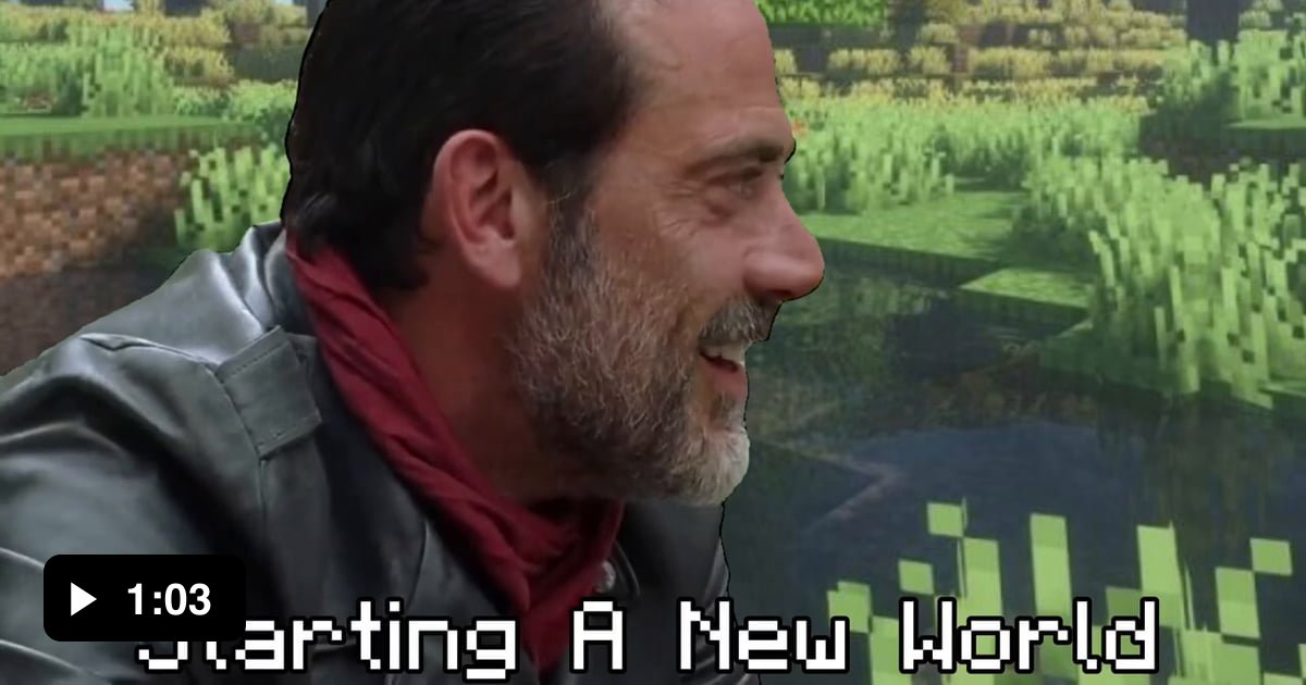 Negan Likes Minecraft - 9GAG