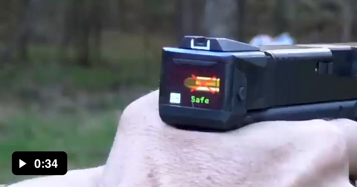 Pistol with smart led display - 9GAG