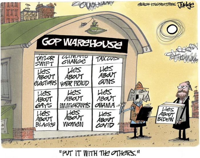 GOP Lie Peddlers - 9GAG