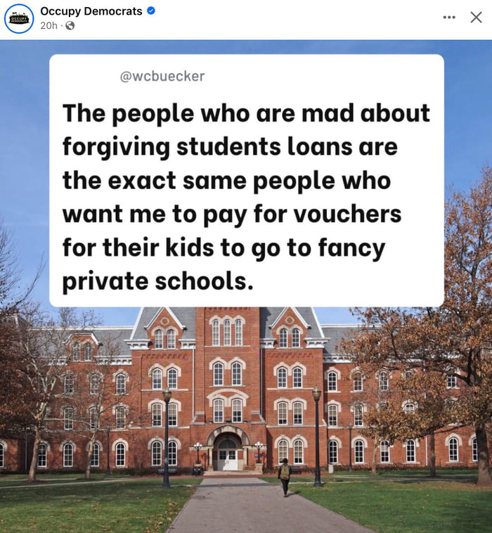 SUBSIDIZED WEALTHY PARENTS WANTS TAXPAYERS TO PAY FOR THEIR CHILDREN’S FANCY SCHOOLS - 9GAG