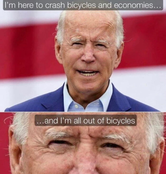 Sniffer Joe is two tired for bicycles! - 9GAG