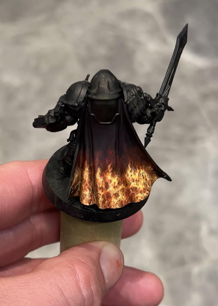 Wip on fire cloak - 9GAG