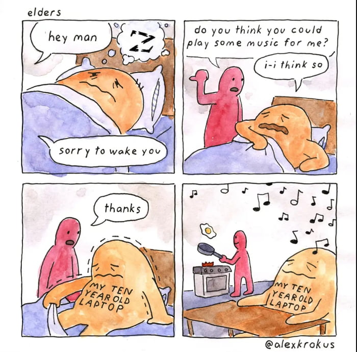 Mah laptop, Mah soul - 9GAG