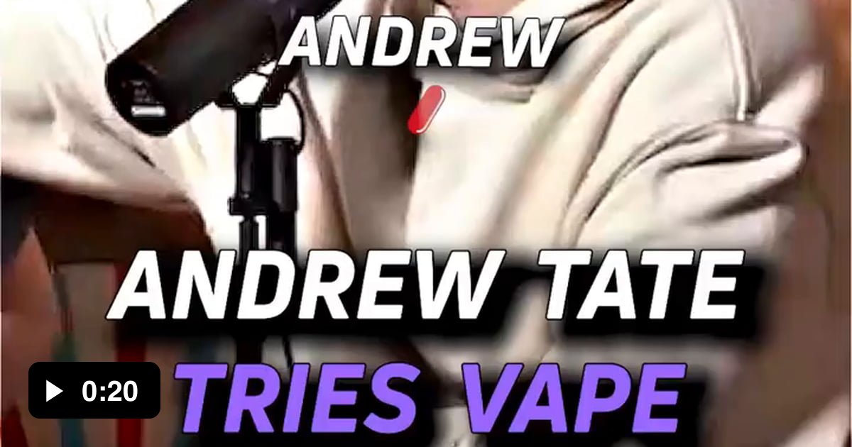 Tate tries the vape - 9GAG