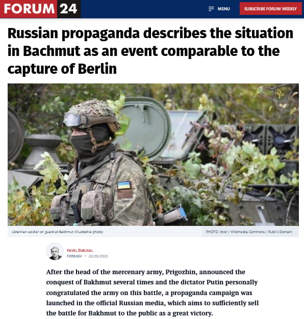 Bakhmut was a town of district size with a population of about 70,000 ...