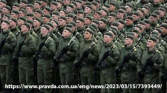 When your only tactis is having more men than the enemy bullets: "Russian army to be replenished ...