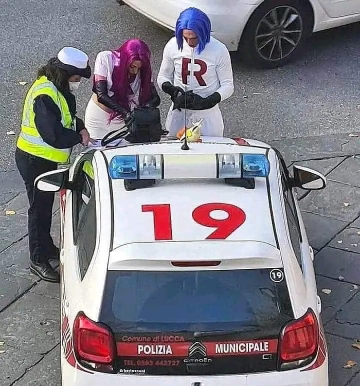 Team Rocket breaking the law - 9GAG