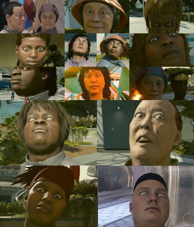 Bethesda's npcs fell off the ugly tree and hit every branch on the way ...