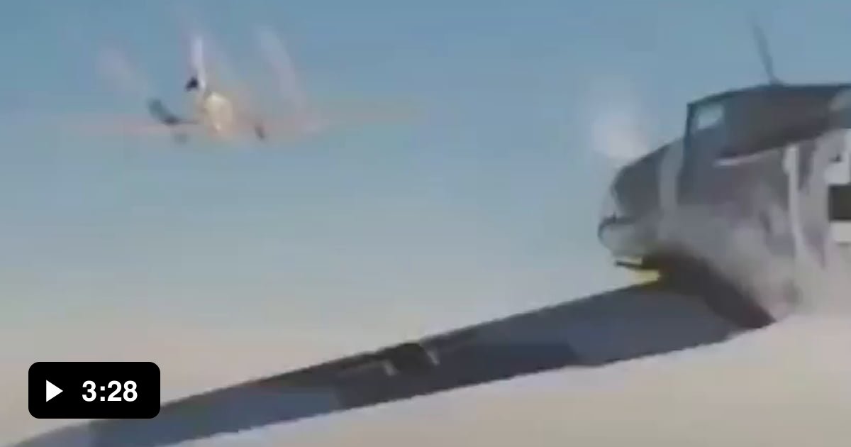 Charlie Brown B17 - Franz Stigler BF-109 No Bullets Fly - 9GAG