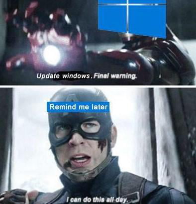 Remind me later......... - 9GAG