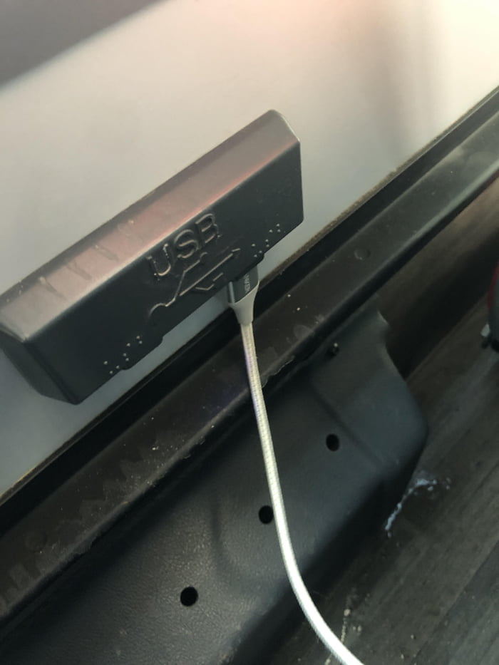 Let’s just make it so you can’t see the USB port - 9GAG