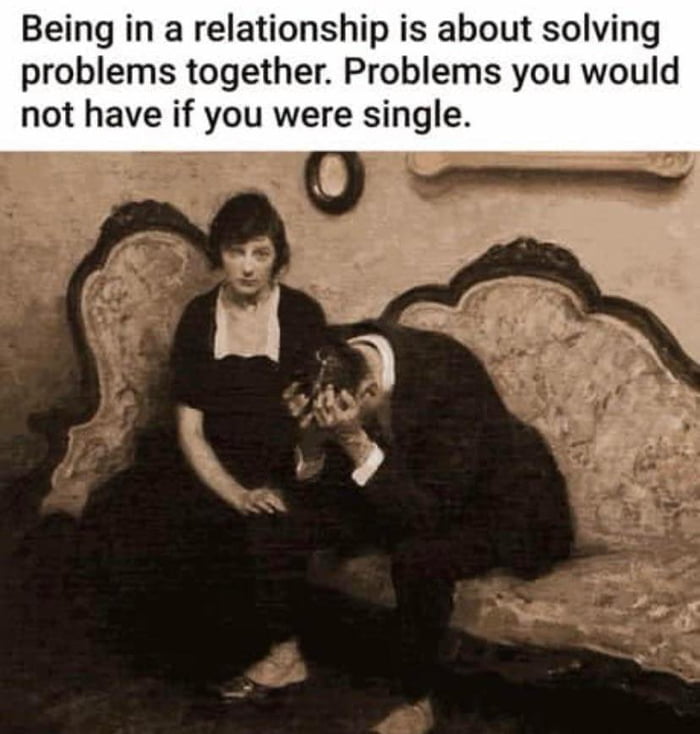 Problem that comes preloaded with solutions - 9GAG