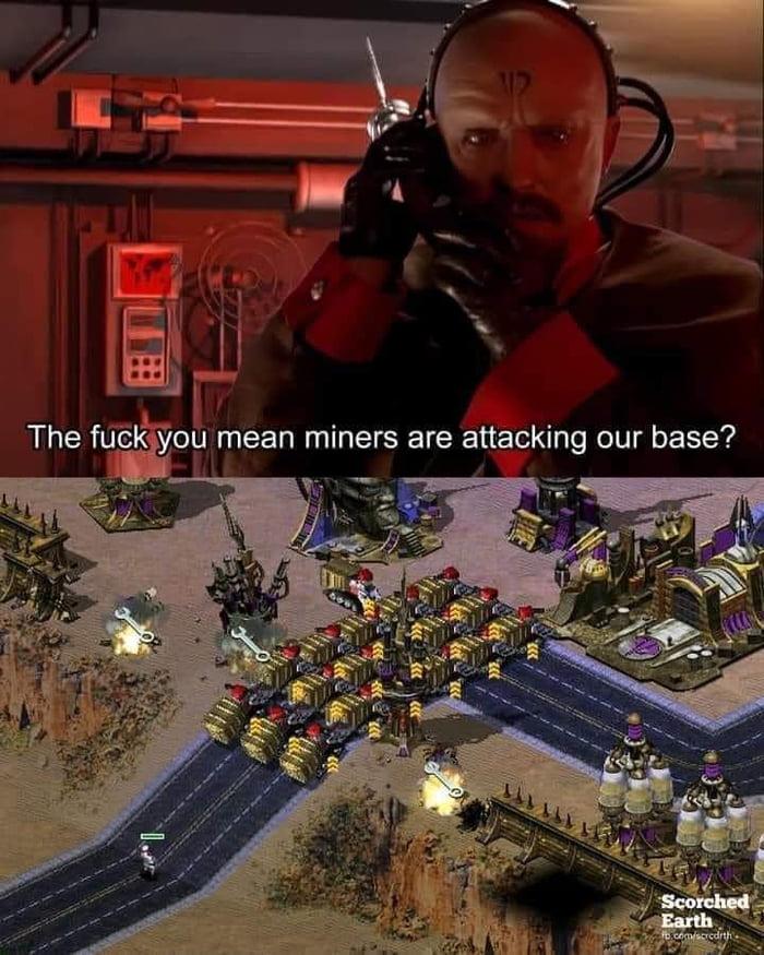 Red Alert 2 War miner... "You WILL replay RA2" - 9GAG