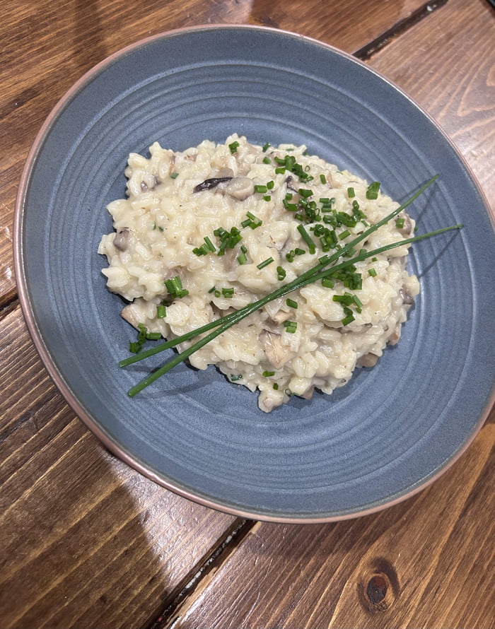 Homemade creamy mushroom risotto - 9GAG
